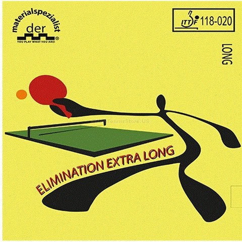 Elimination Extra Long - Table Tennis Rubber - 0.5mm Black - Walmart.com