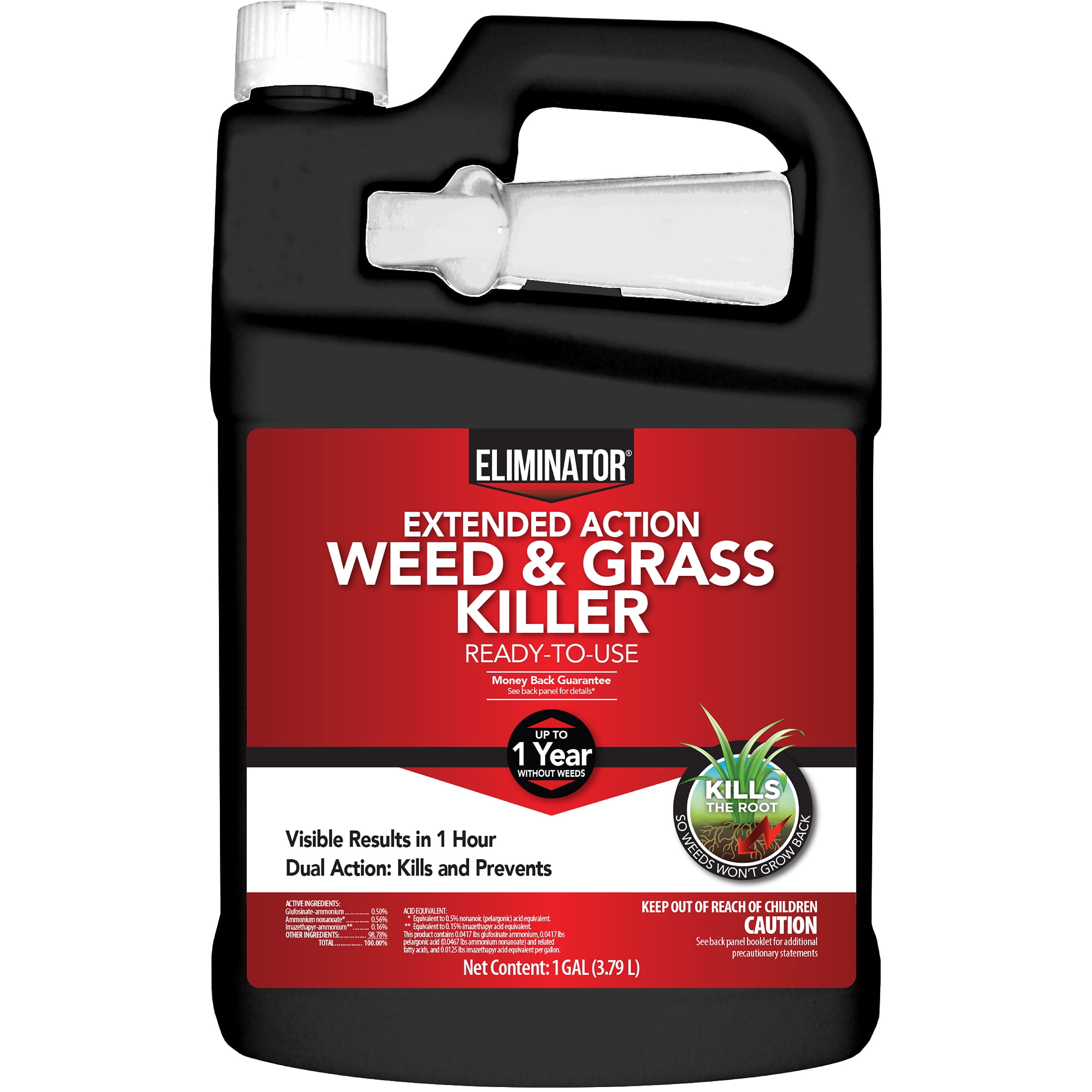 Eliminator Extended Control Weed and Grass Vegetation Killer Herbicide ...