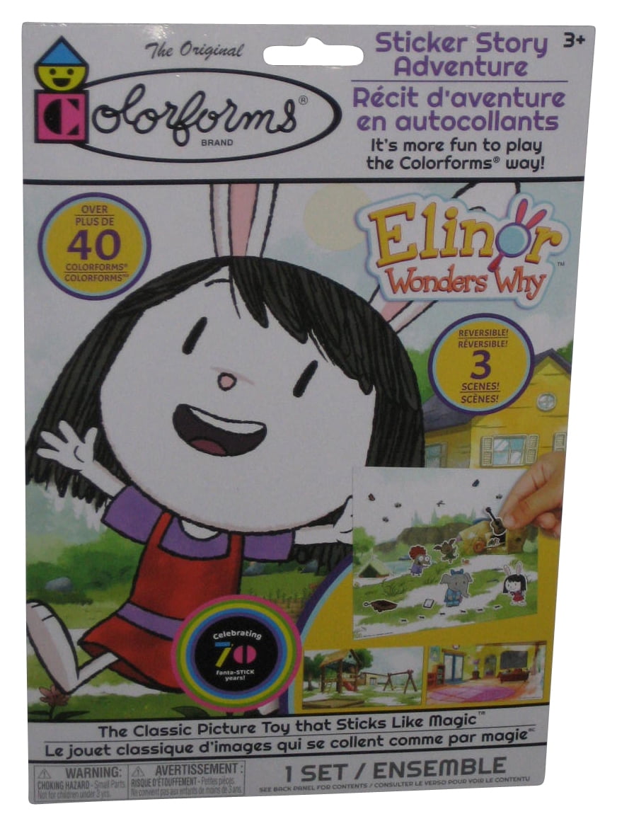 Elinor Wonders Why (2022) Colorforms Sticker Set - Walmart.com