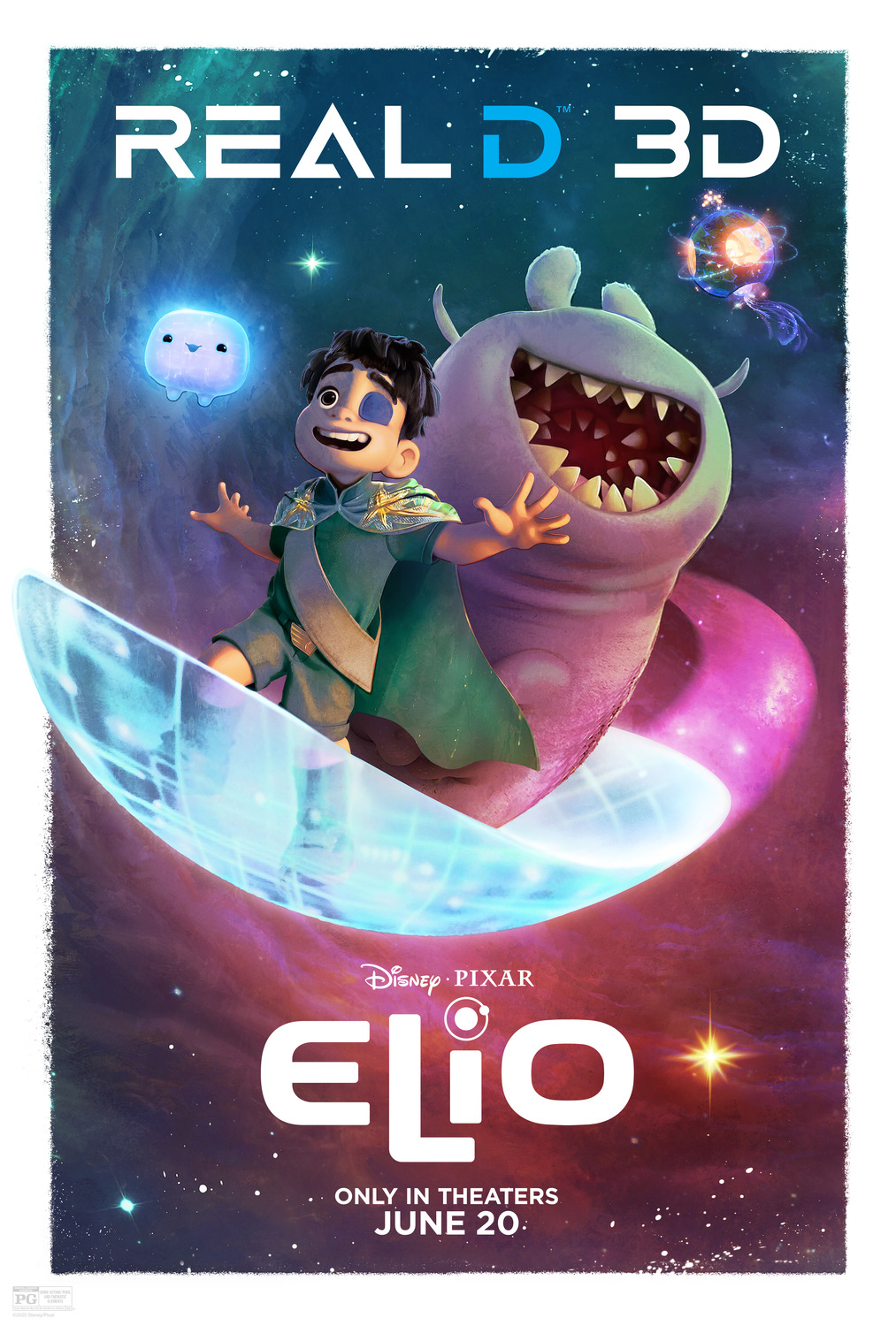 Elio 2025 Movie Poster, Wall Art 4 - Walmart.com