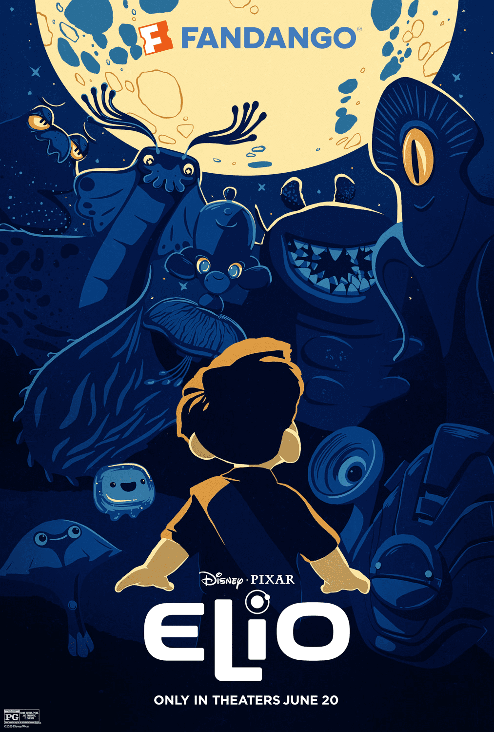 Elio 2025 Movie Poster, Wall Art 7 - Walmart.com