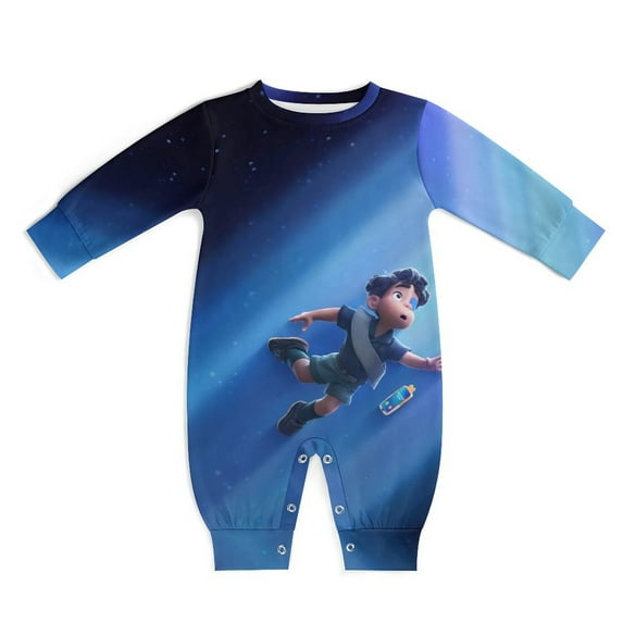 Elio Baby Onesie Romper Footless Infant Long Sleeve Jumpsuit for Boys ...