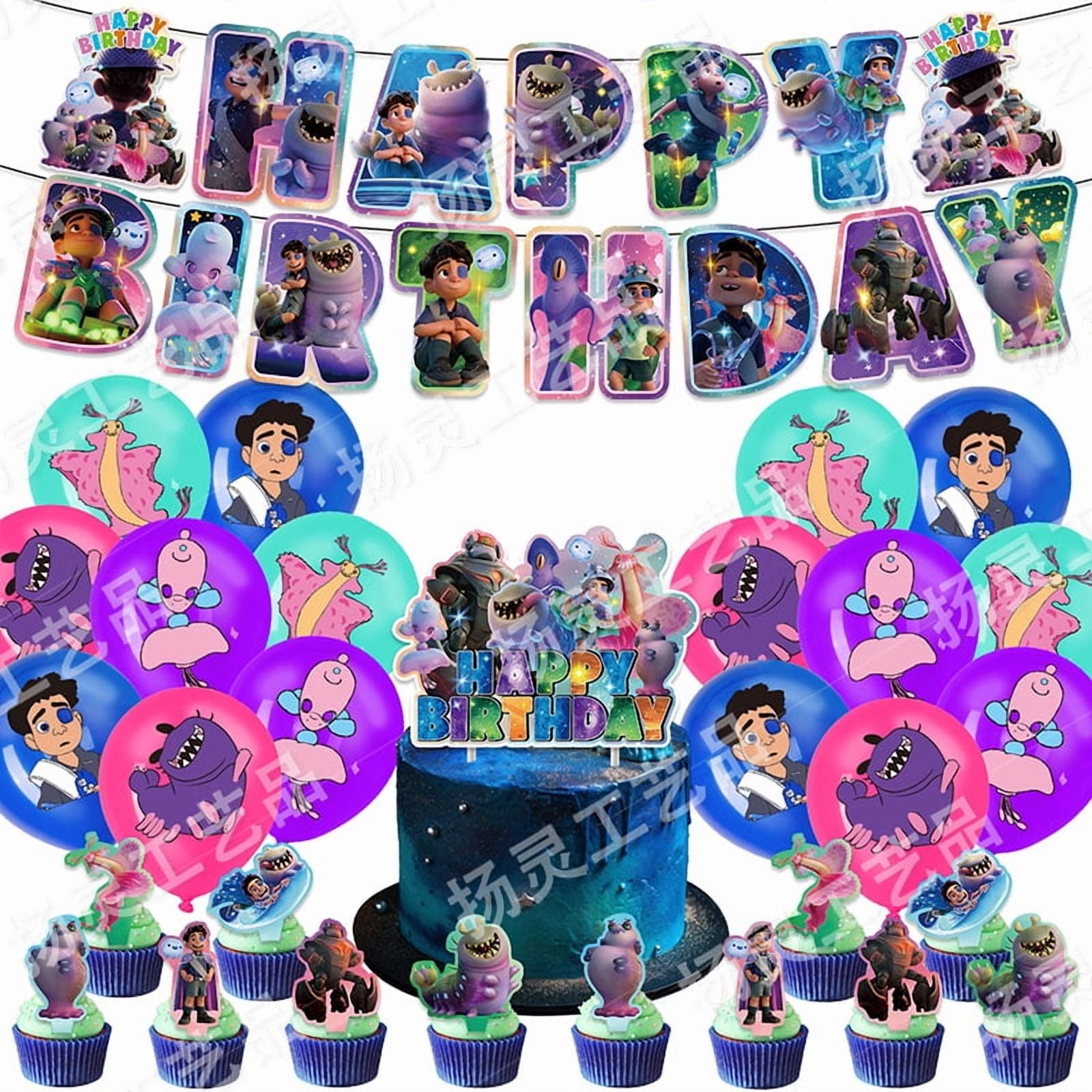 Elio Birthday Decorations Party Supplies Theme Party Favor Include ...