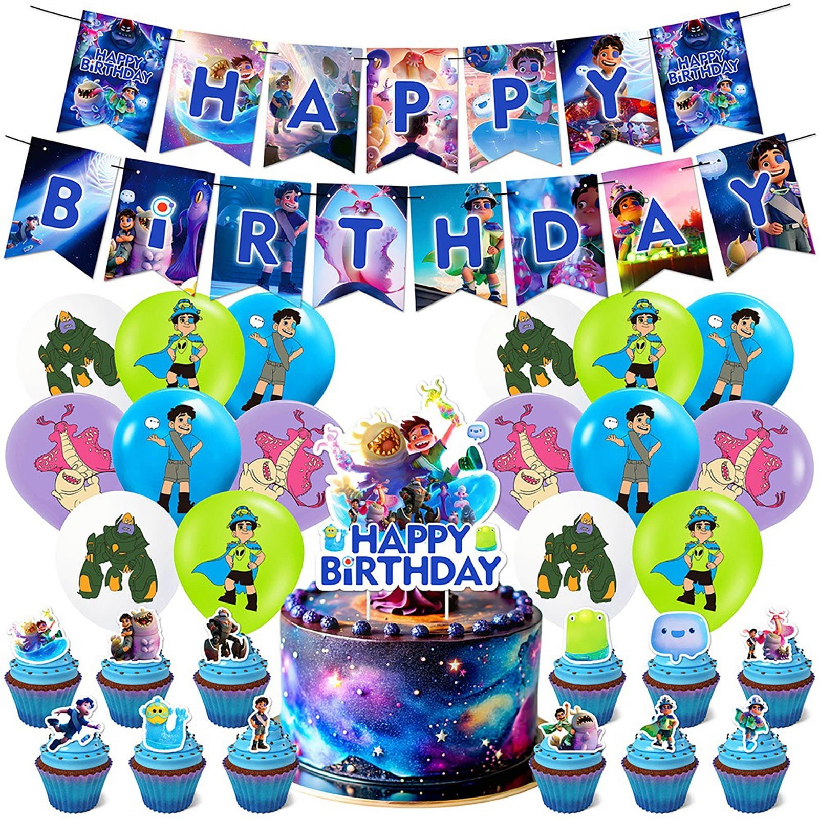 Elio Birthday Party Decorations Set, Elio Theme Birthday Party Favor ...