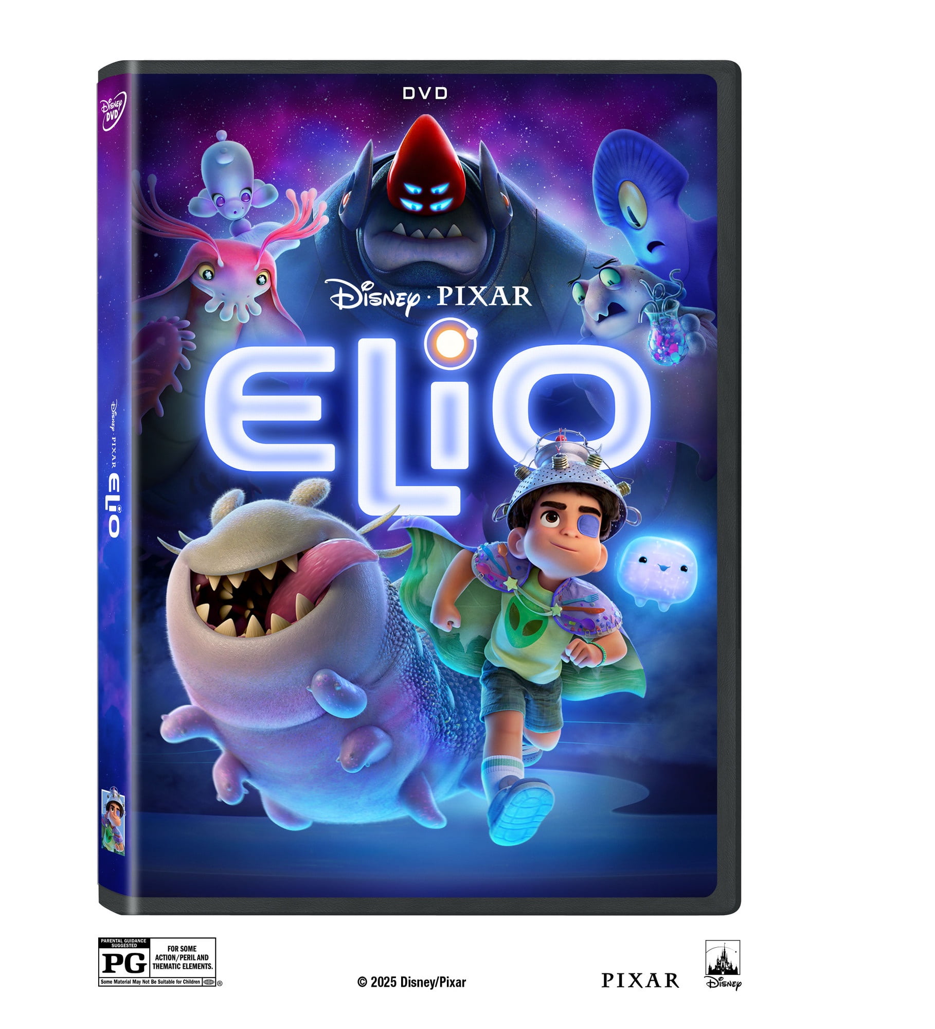 Elio (DVD) Walt Disney Pictures, Adventure, Animated, Comedy - Walmart.com