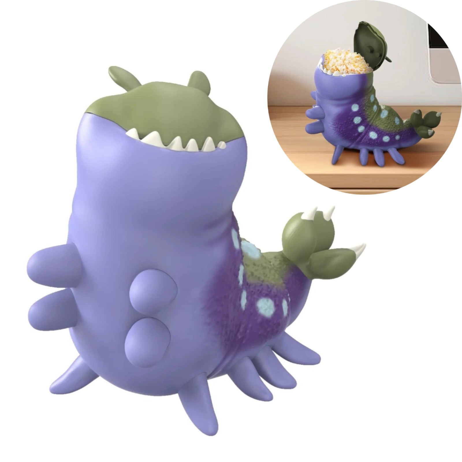 Elio Movie Popcorn Bucket (6 Inches) Large Elio 3D Popcorn Bucket Ideal ...