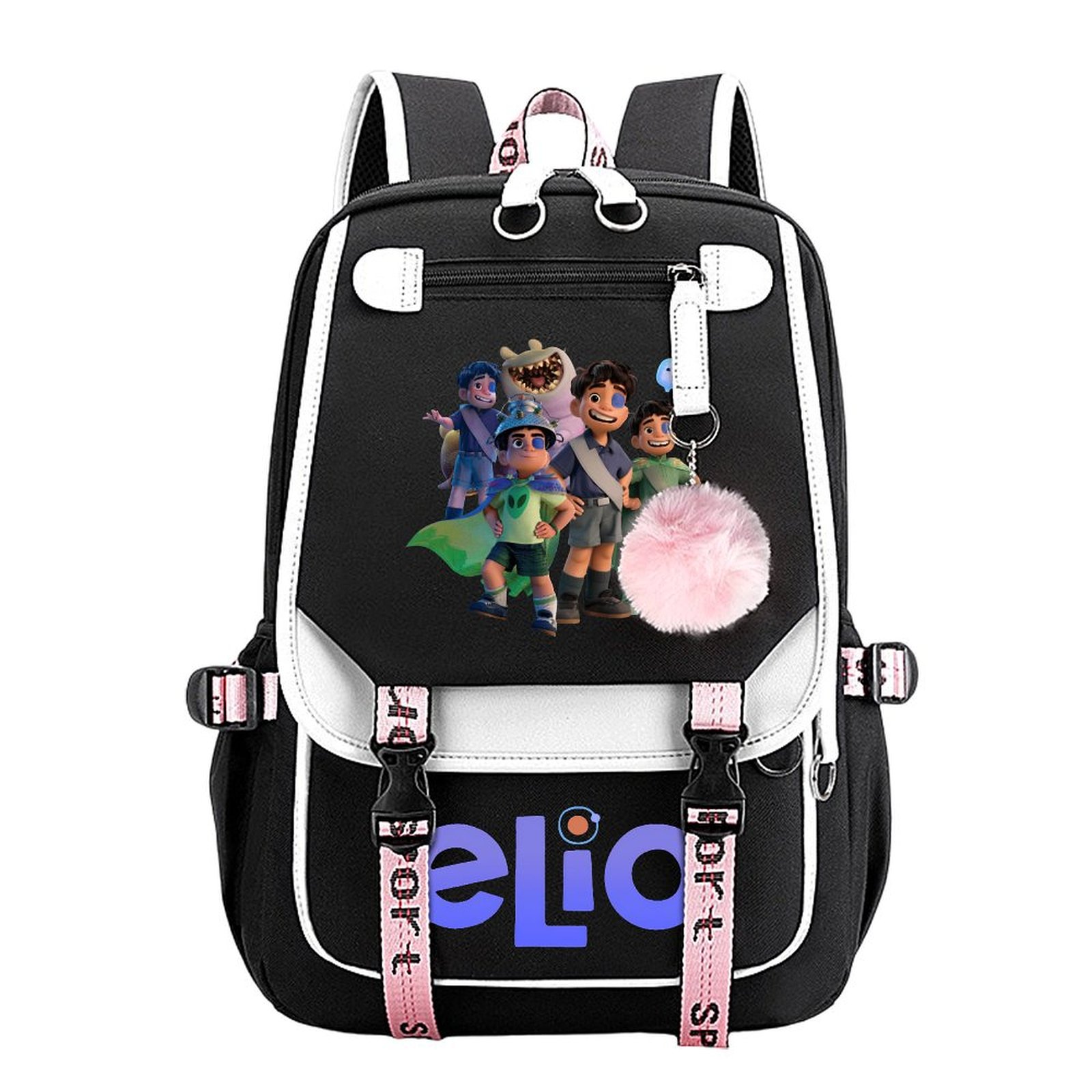 Elio Travel Laptop Backpack for Aldults 18 Inch Cartoon Movie Backpack ...