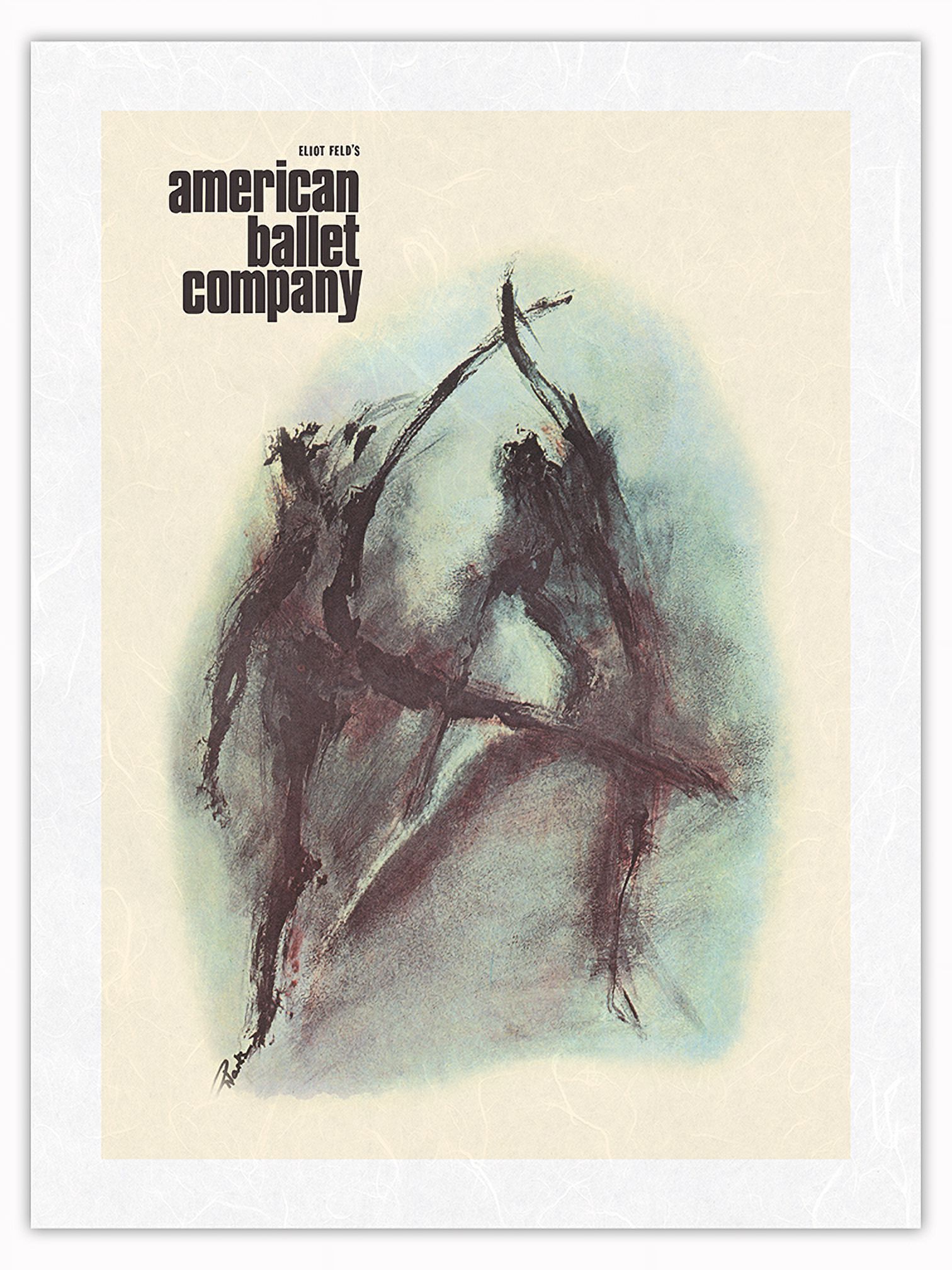 Eliot Feld’s American Ballet Company - Vintage Dance Poster by Ray ...