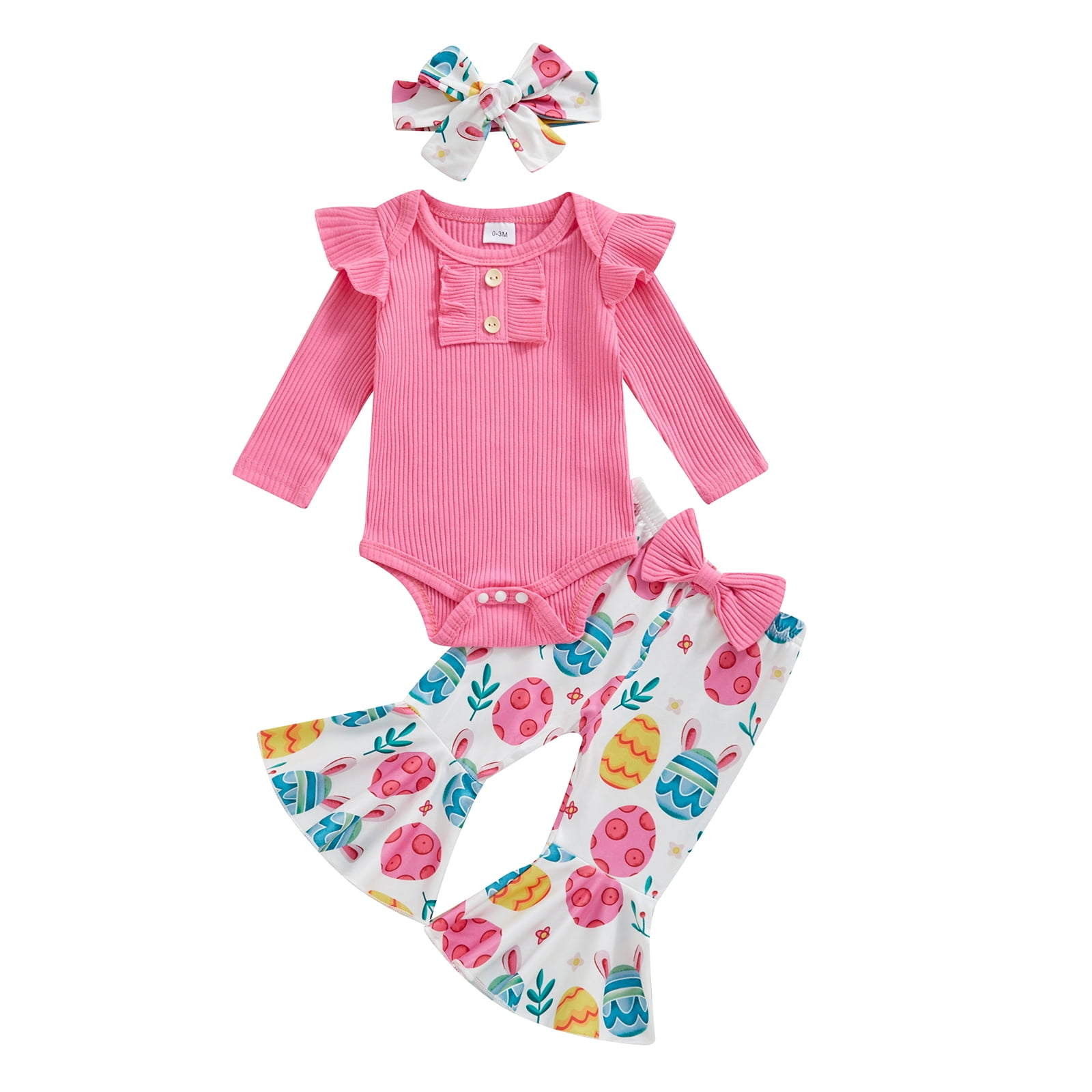 Customer reviews for Elippeo Baby Girls Easter Outfits 3 6 12 18 Months ...