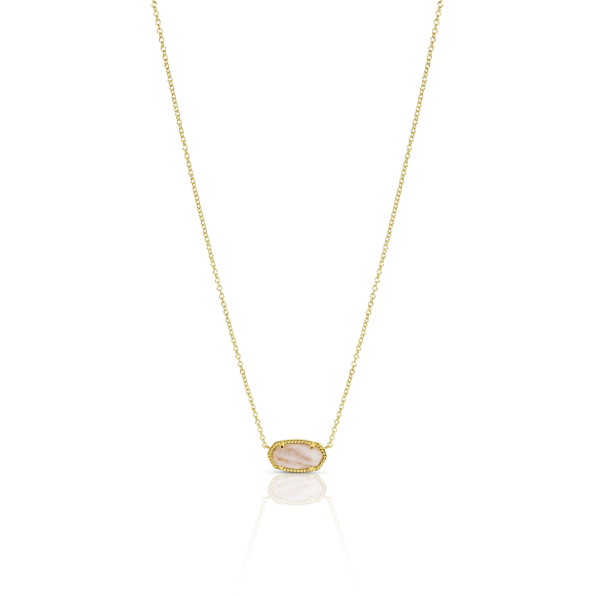 Kendra Scott, Pendant Necklace, Elisa Dusted Rose Gold, 17 inch chain ...