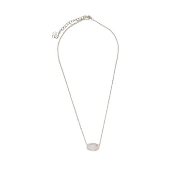 Elisa Silver Black Mother of Pearl Abalone Necklace - Walmart.com