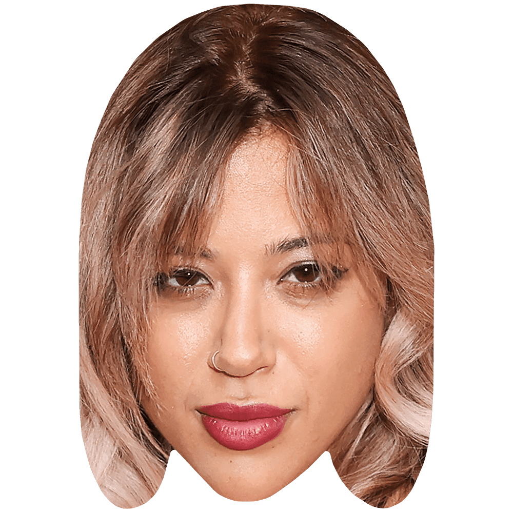 Elisa Trombatore (Lipstick) Celebrity Mask, Flat Card Face, Fancy Dress ...