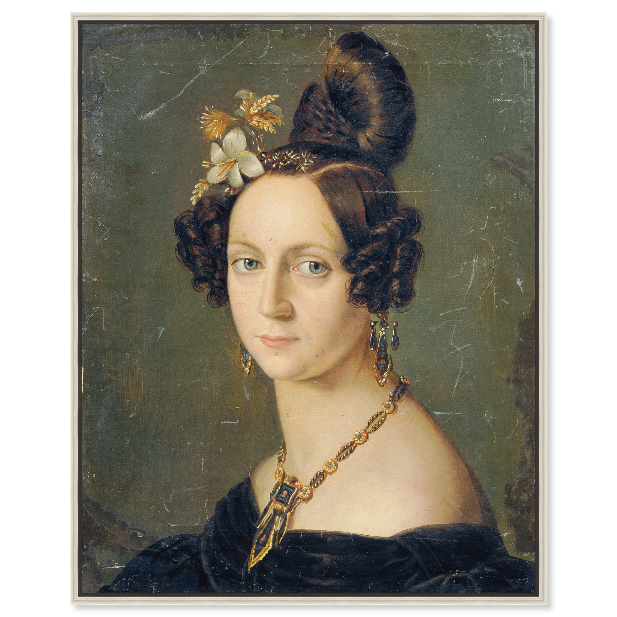 Elisabeth Josefine Rizzi Petke Canvas Vintage Classic Portrait by Art ...
