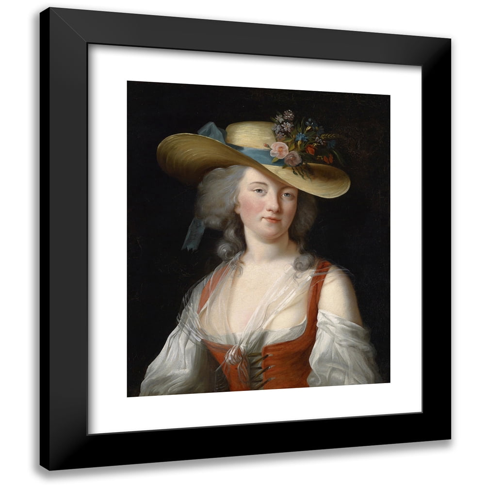Elisabeth Louise Vigée Le Brun 12x14 Black Modern Framed Museum Art Print Titled - Portrait Anne ...