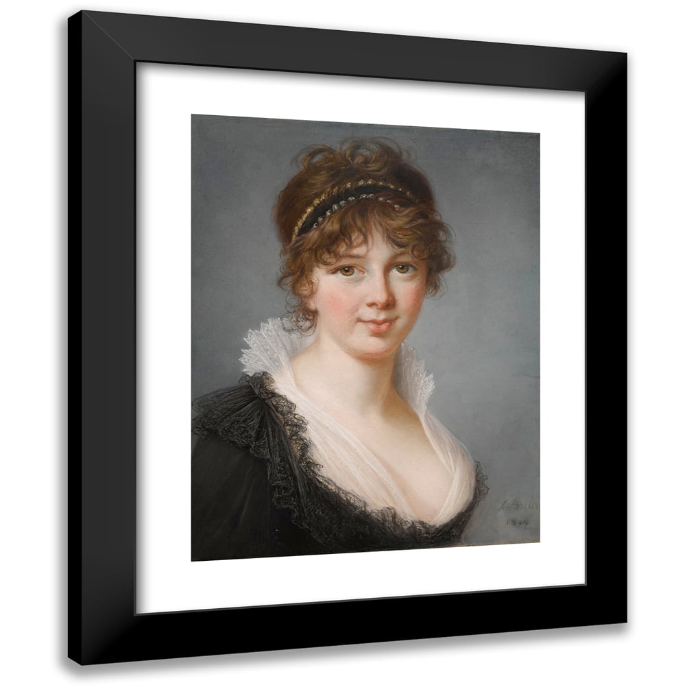 Elisabeth Louise Vigée Le Brun 12x14 Black Modern Framed Museum Art ...