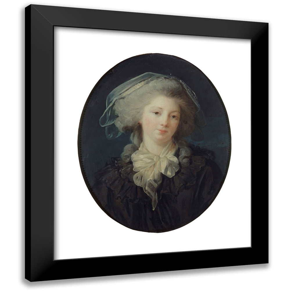 Elisabeth Louise Vigée Le Brun 12x14 Black Modern Framed Museum Art Print Titled - Presumed ...