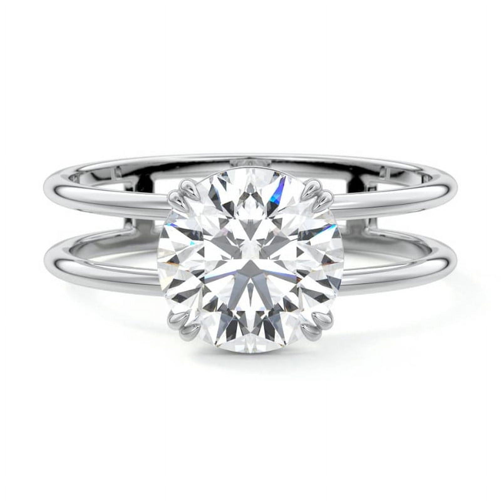 Elise Jewel 1.72 Ct Lab Diamond Round Cut Wedding Ring for Her - Made ...