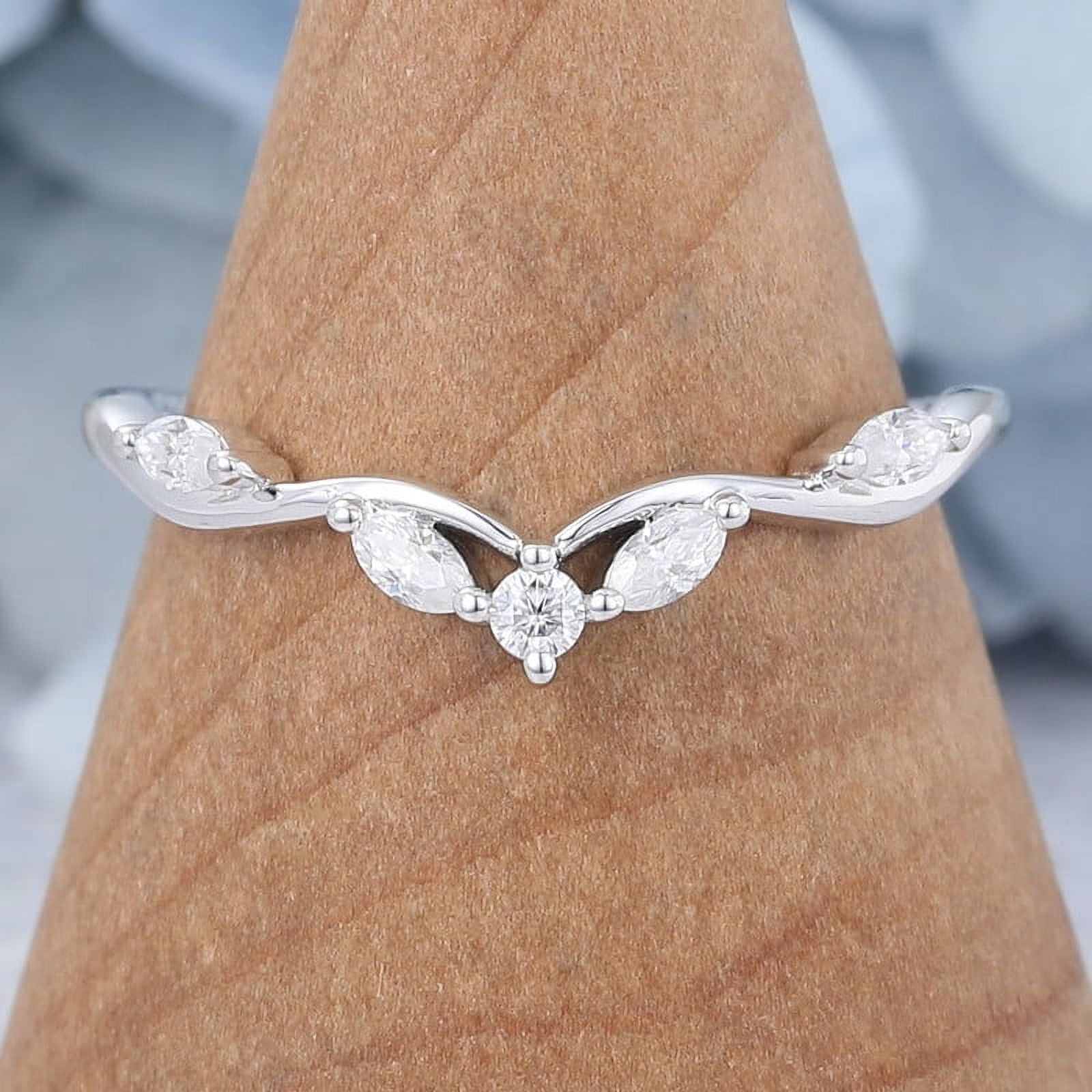 Elise Jewel 14K White Gold Plated Diamond Ring - 3 Ct Round Brilliant ...