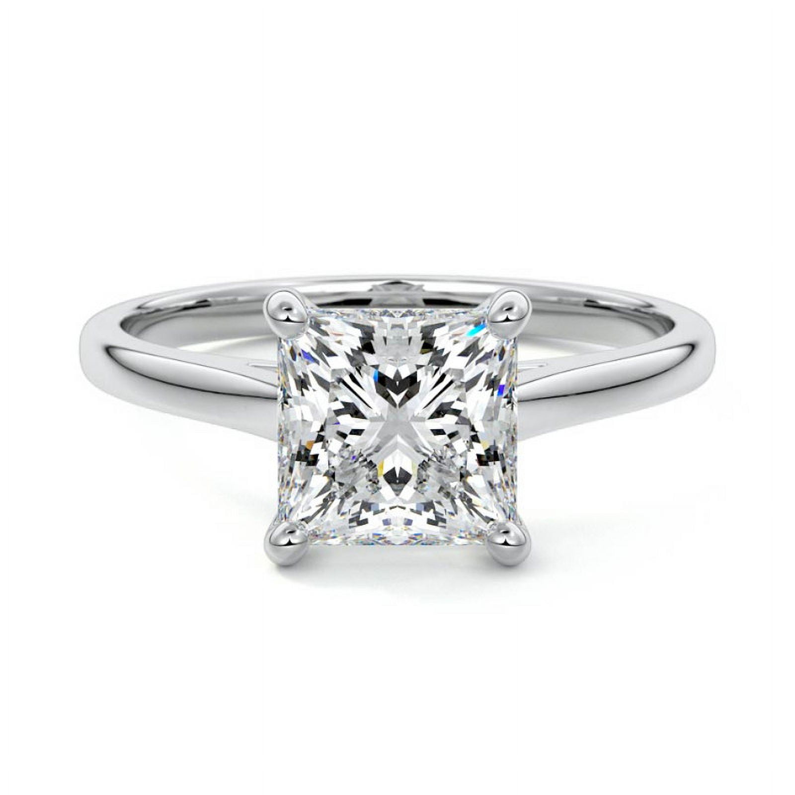 Elise Jewel 2.32 Ct Princess Cut Excellent Diamond Ring for Her - Made ...