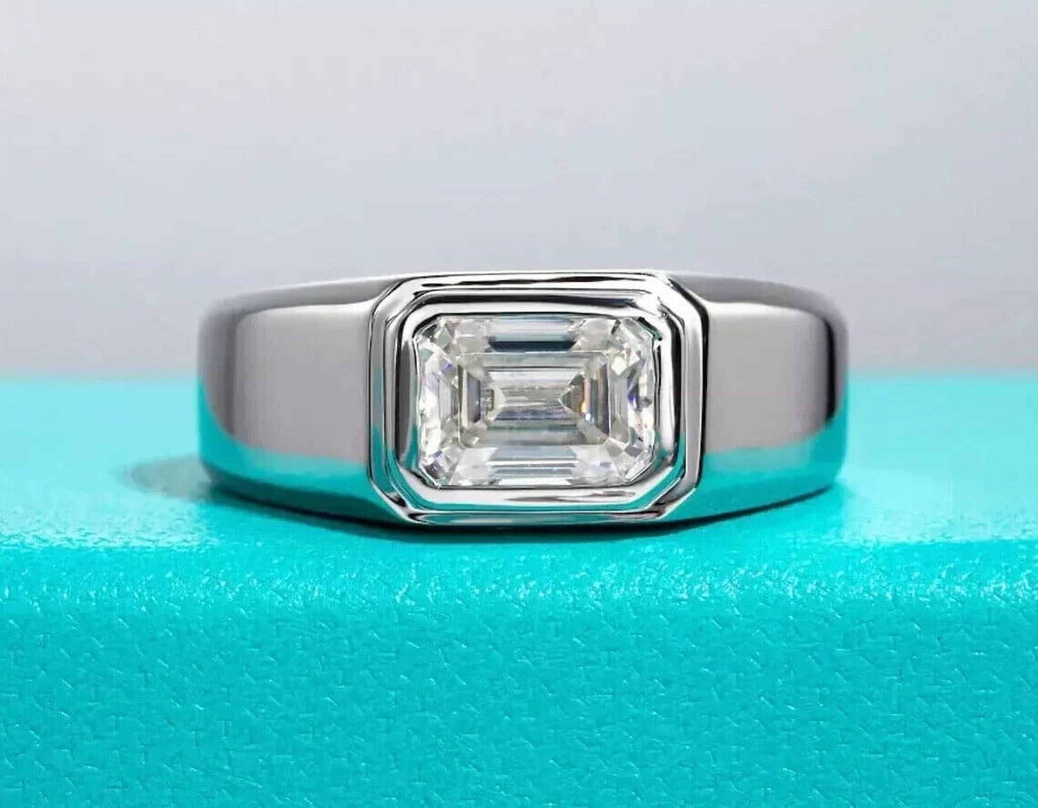 Elise Jewel 3 Ct Pear Cut Lab Created Simulated Diamond - 14K White ...