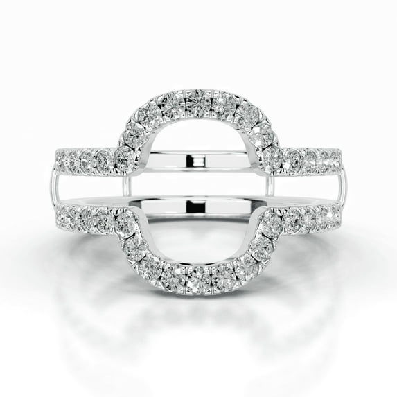 Elise Jewel Beautiful 2.3 Ct Round Cut Diamond Eternity Engagement Ring ...