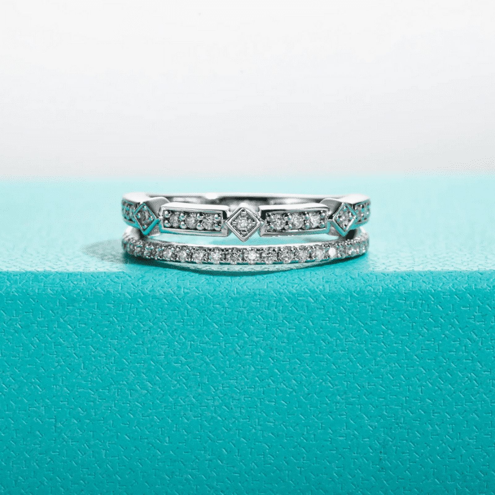 Elise Jewel Brilliant 1.7 Ct Round Cut Lab Created Diamond Wedding Band ...