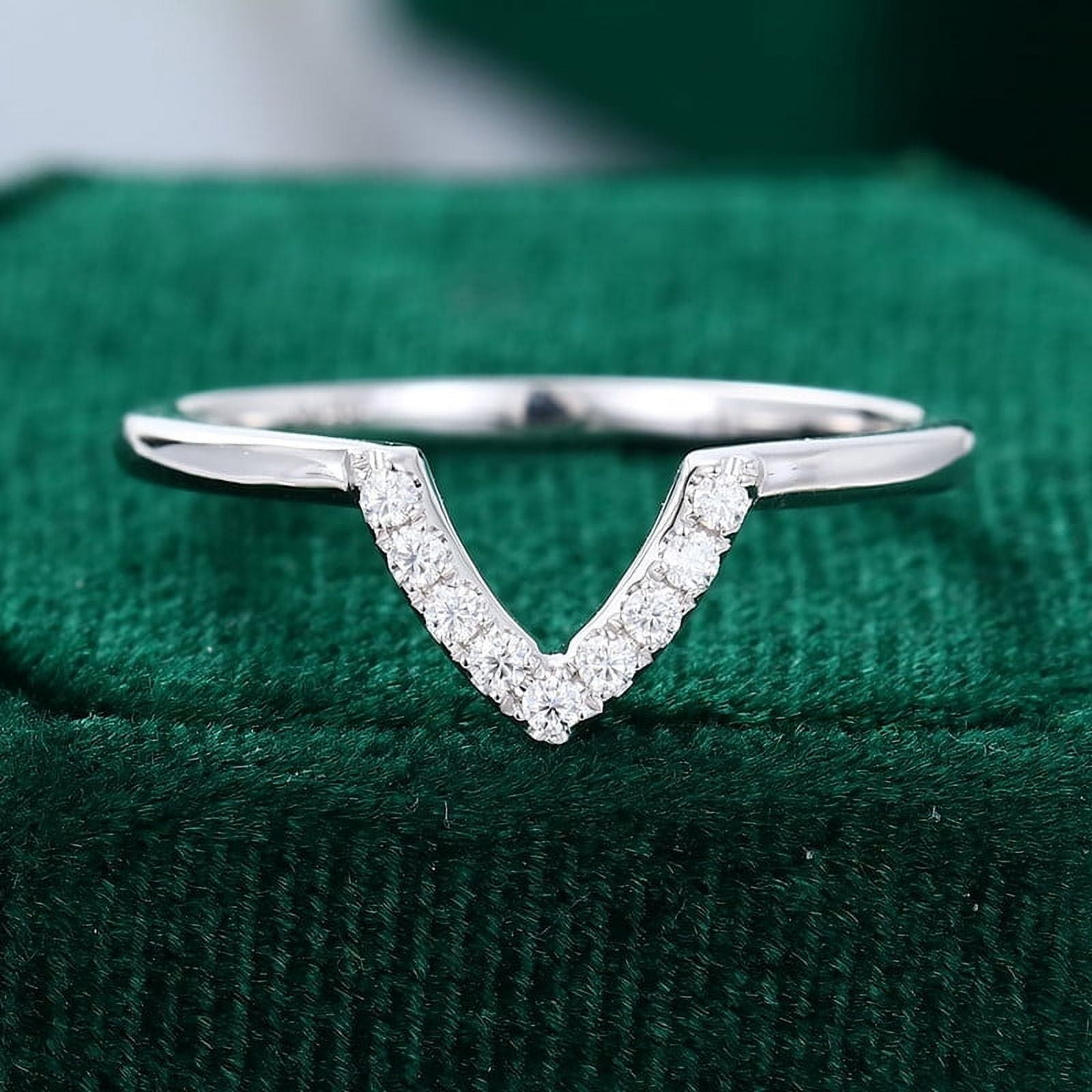 Elise Jewel White Gold Plated 14K Diamond Ring - Brilliant 2 Ct Round ...