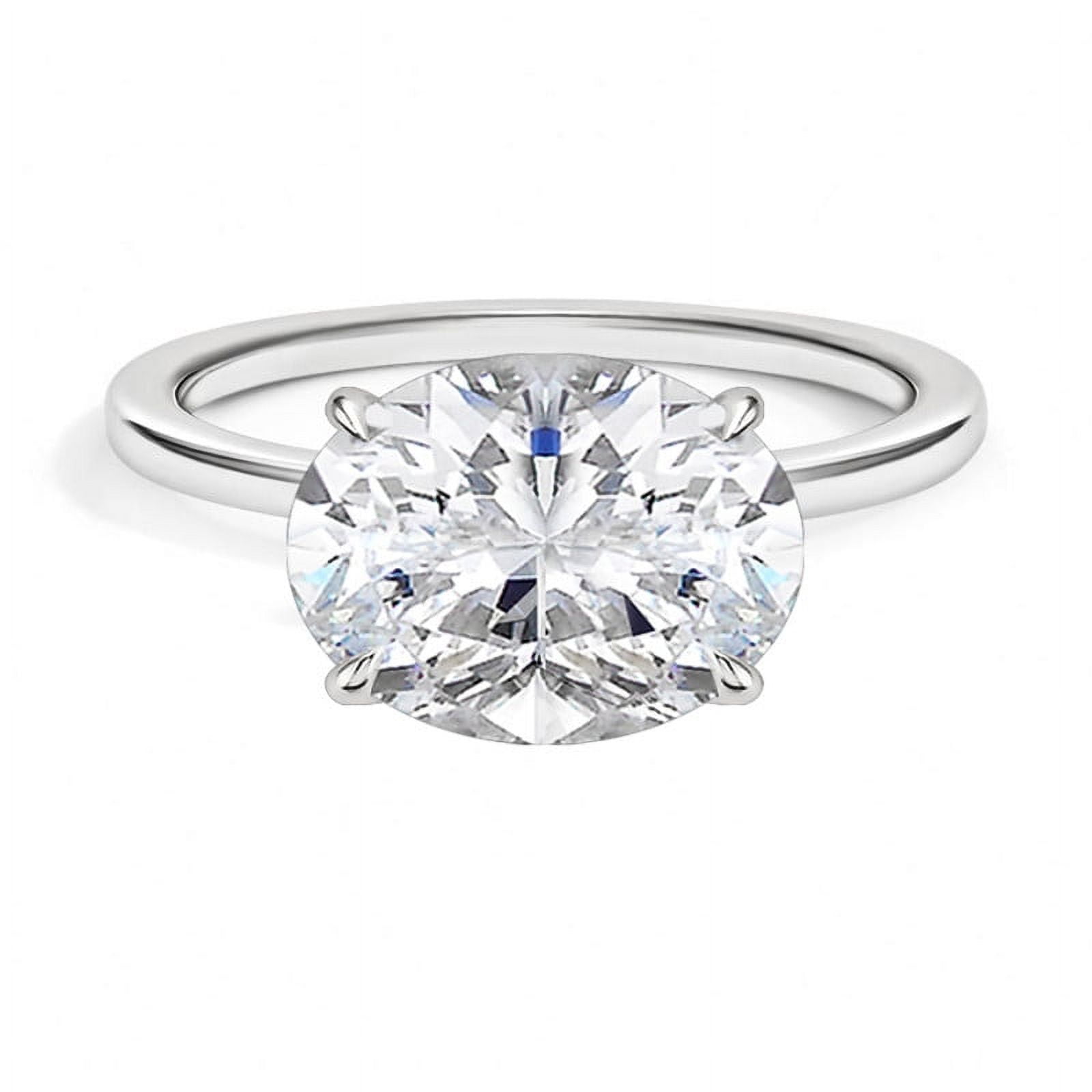 Elise Jewelry 14K White Gold Pated Engagement Ring - Beautiful 1.91 Ct ...