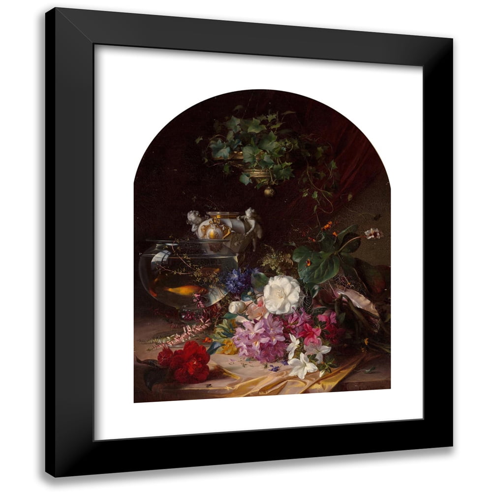 Elise Puyroche-Wagner 20x24 Black Modern Framed Museum Art Print Titled ...
