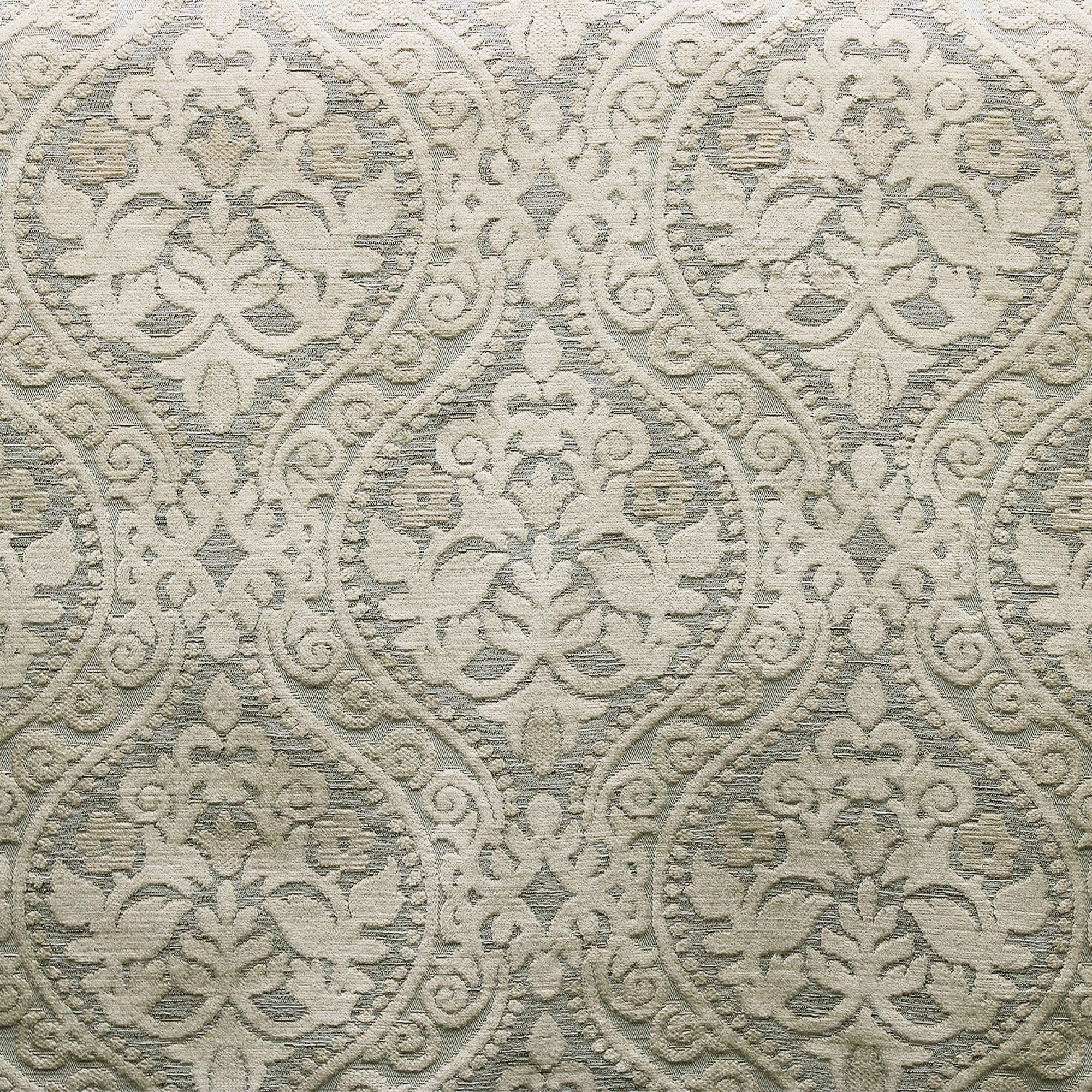 Elisha Fabric | Jacquard Damask Chenille on Linen Look | Upholstery ...