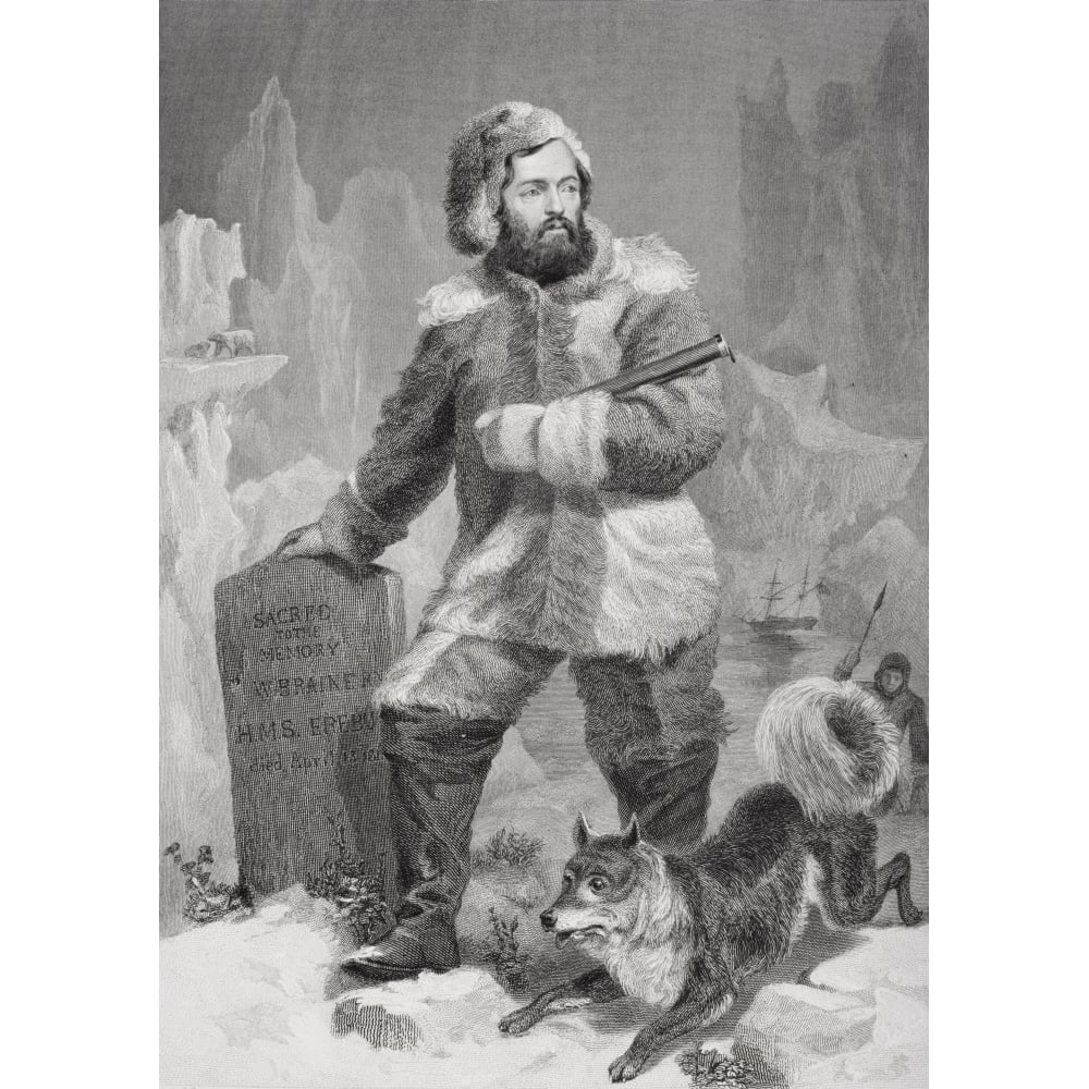 Elisha Kent Kane 1820 To 1857. American Physician And Arctic Explorer ...