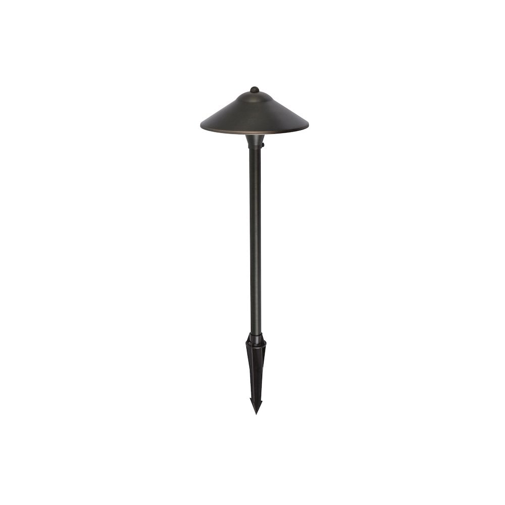 Elitco Outdoor 12V Cast Brass Path Light 9 Inch Wide X 24 Inch High ...