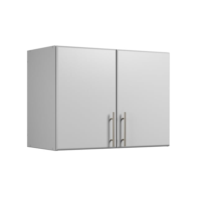 Elite 32" Stackable Wall Cabinet, Light Gray - Walmart Business Supplies