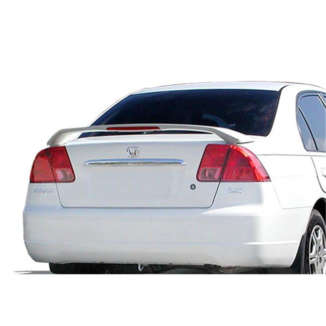 Elite ABS103A-L4-B96P Honda Civic 4Drs 2001-2005 Factory Style Spoiler ...
