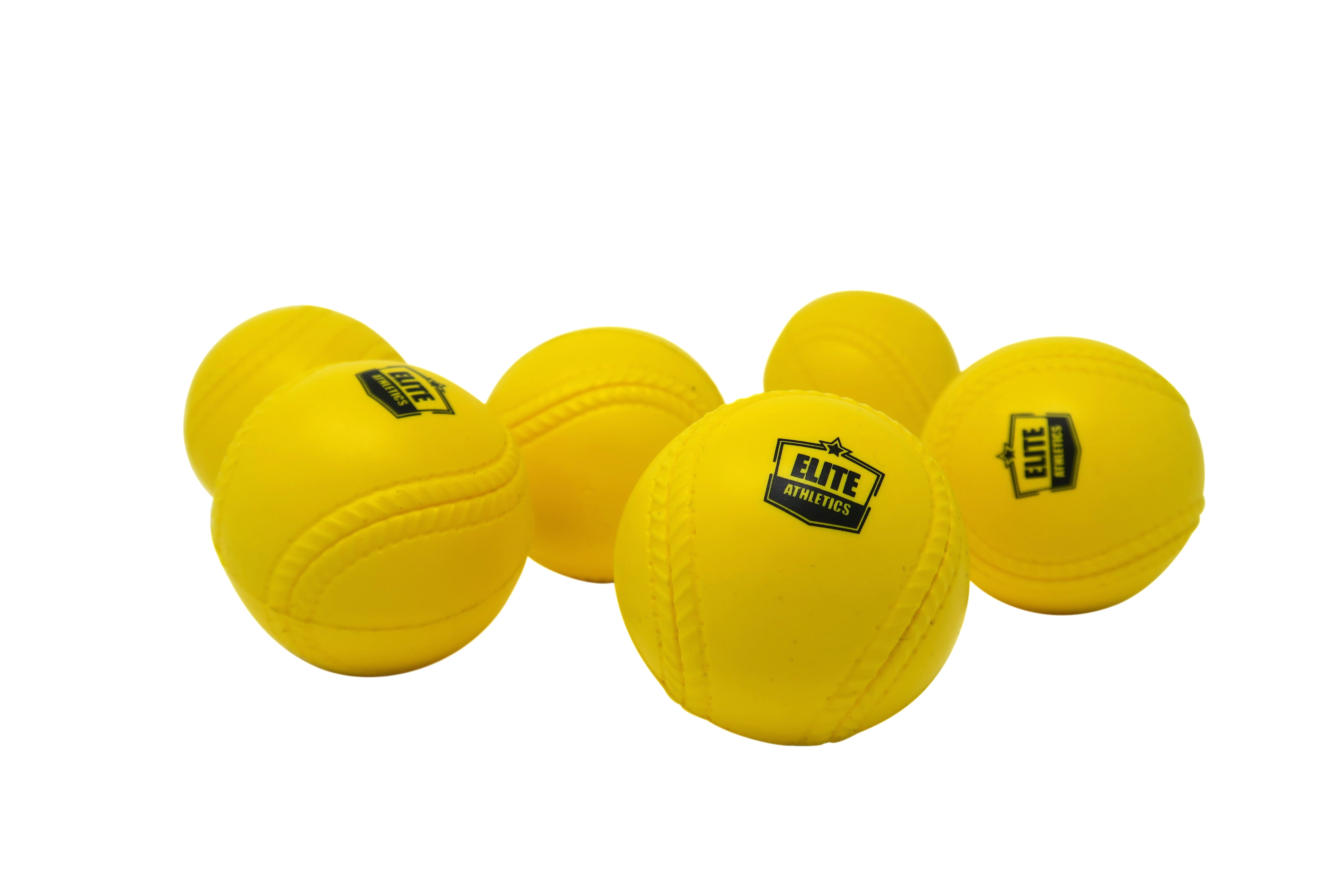 Elite Athletics Foam Practice Baseballs, 6 Pack - Safe Training for ...