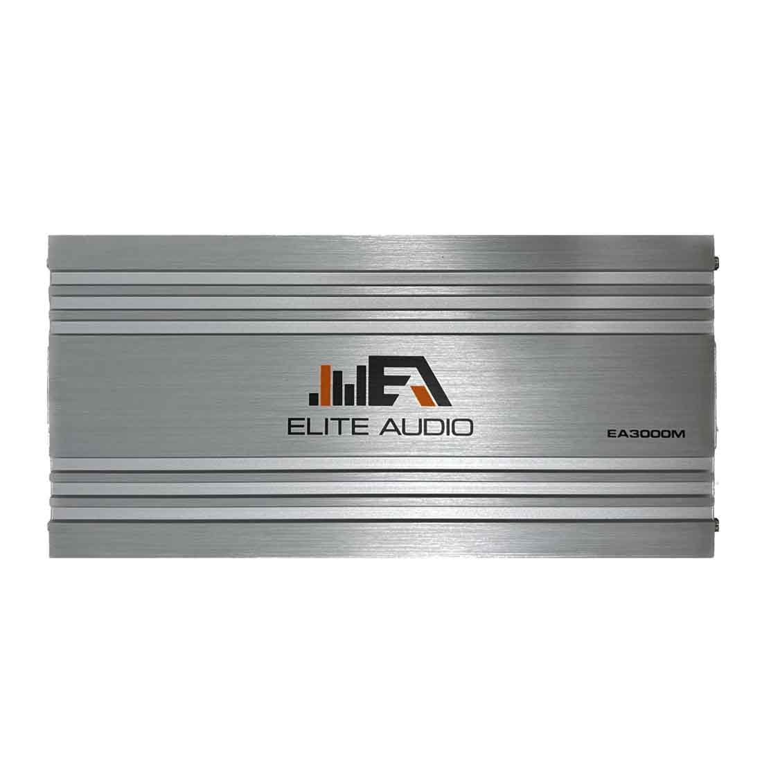 Elite Audio EA3000M 1-CH Monoblock 1500W@1-Ohm Car Amplifier w/ Remote ...