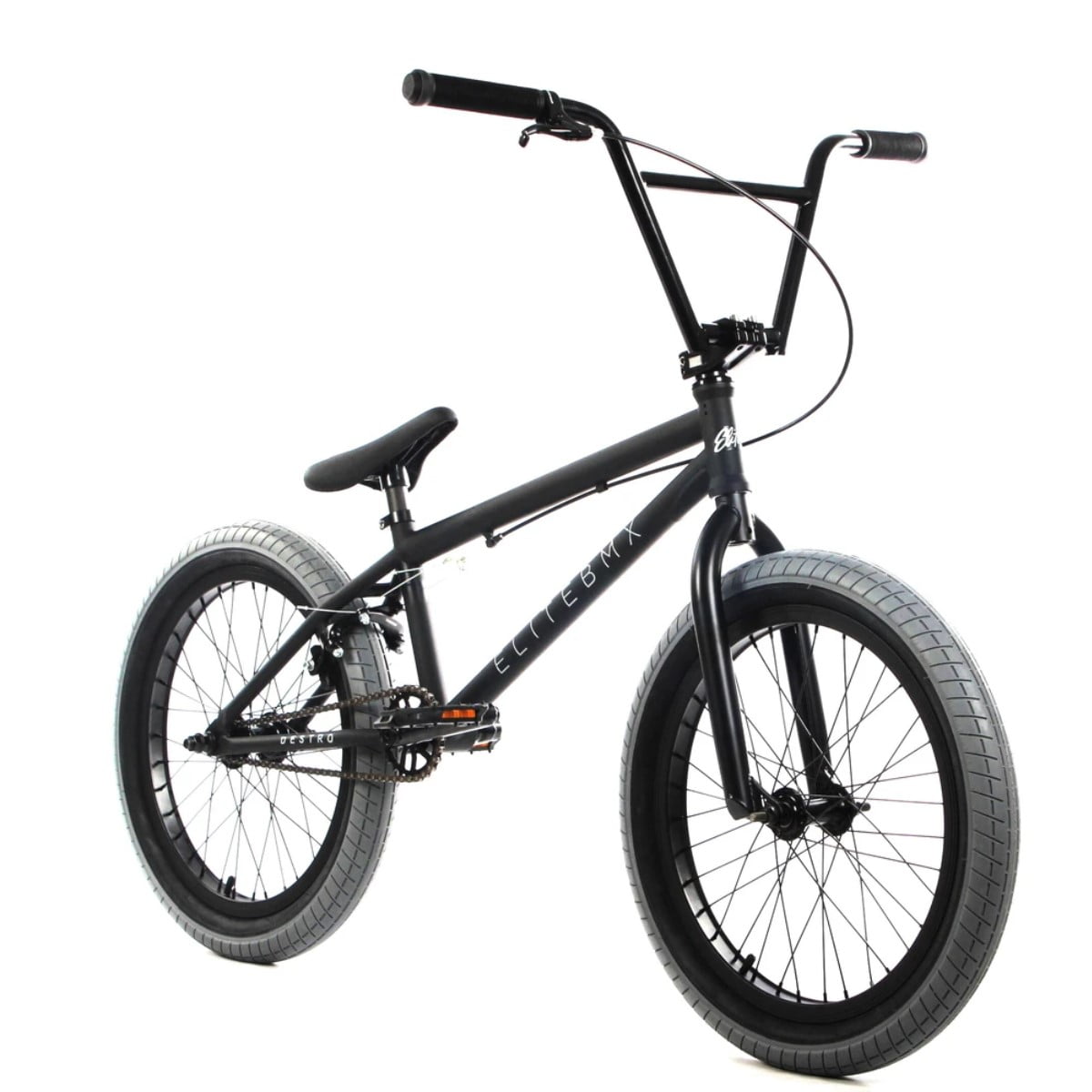 Elite BMX Bike Destro 20" - Black Grey - Freestyle Pump Wheelie Bicycle - Walmart.com