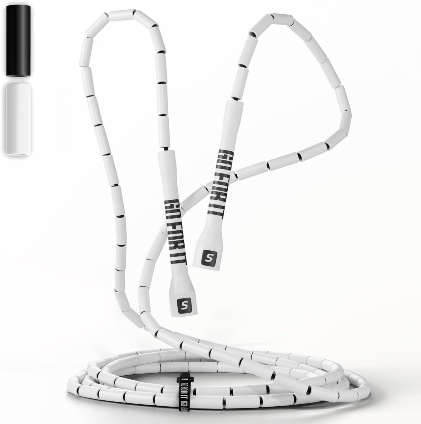 Elite Beaded Jump Rope - Adjustable Speed Rope for Fitness, CrossFit ...