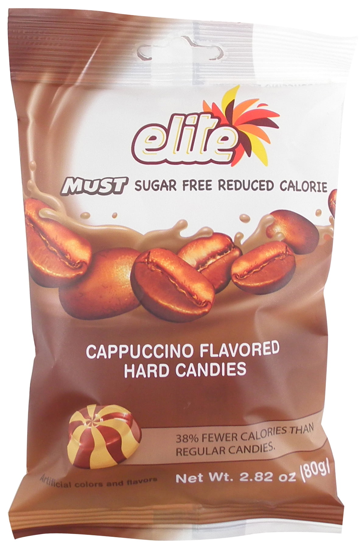 Elite Kosher Must Sugar Free Reduced Calorie Hard Candies Cappuccino ...