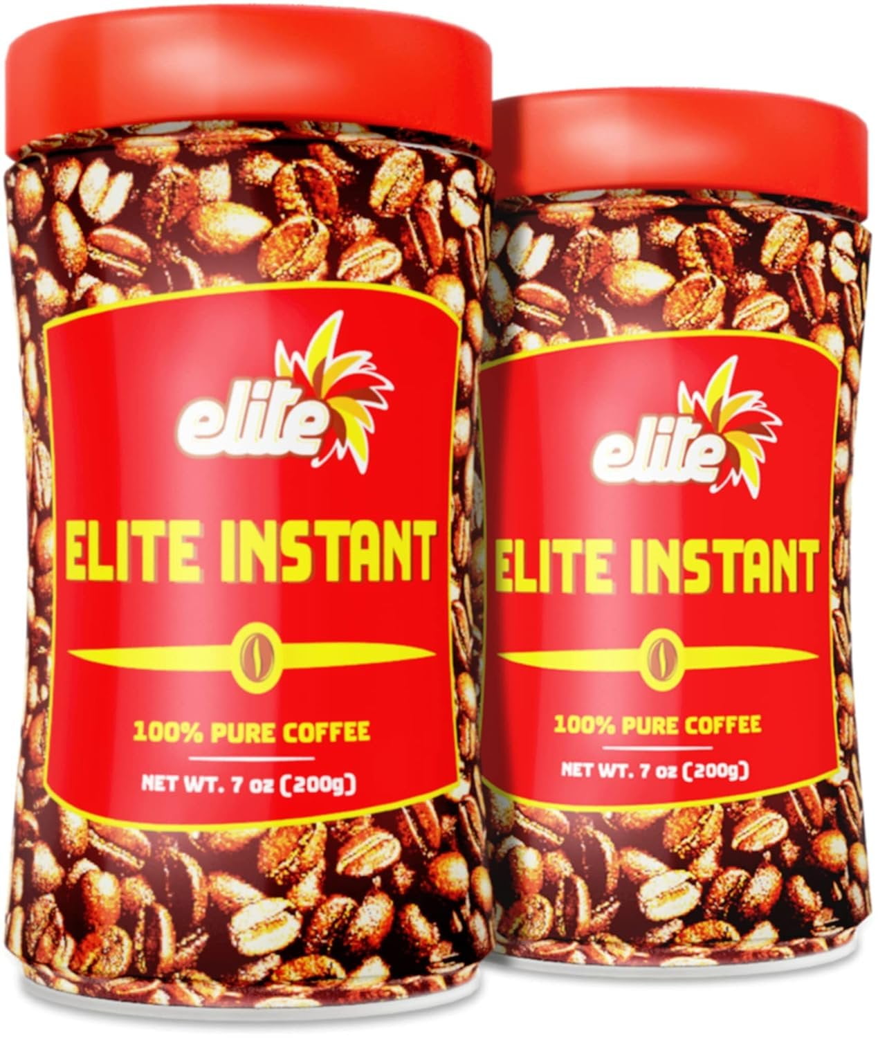 Elite Coffee Instant Tin, 7-Ounce Tins (Pack of 2) - Walmart.com