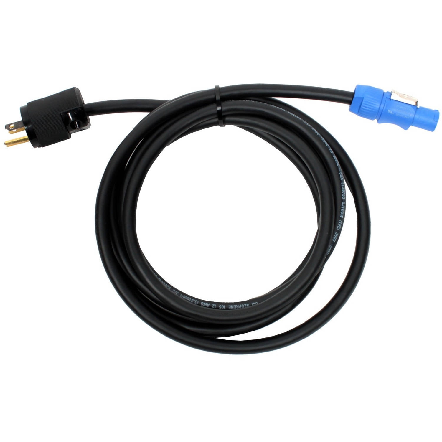 Elite Core Neutrik PowerCon to Edison Male Power Cable - Walmart.com