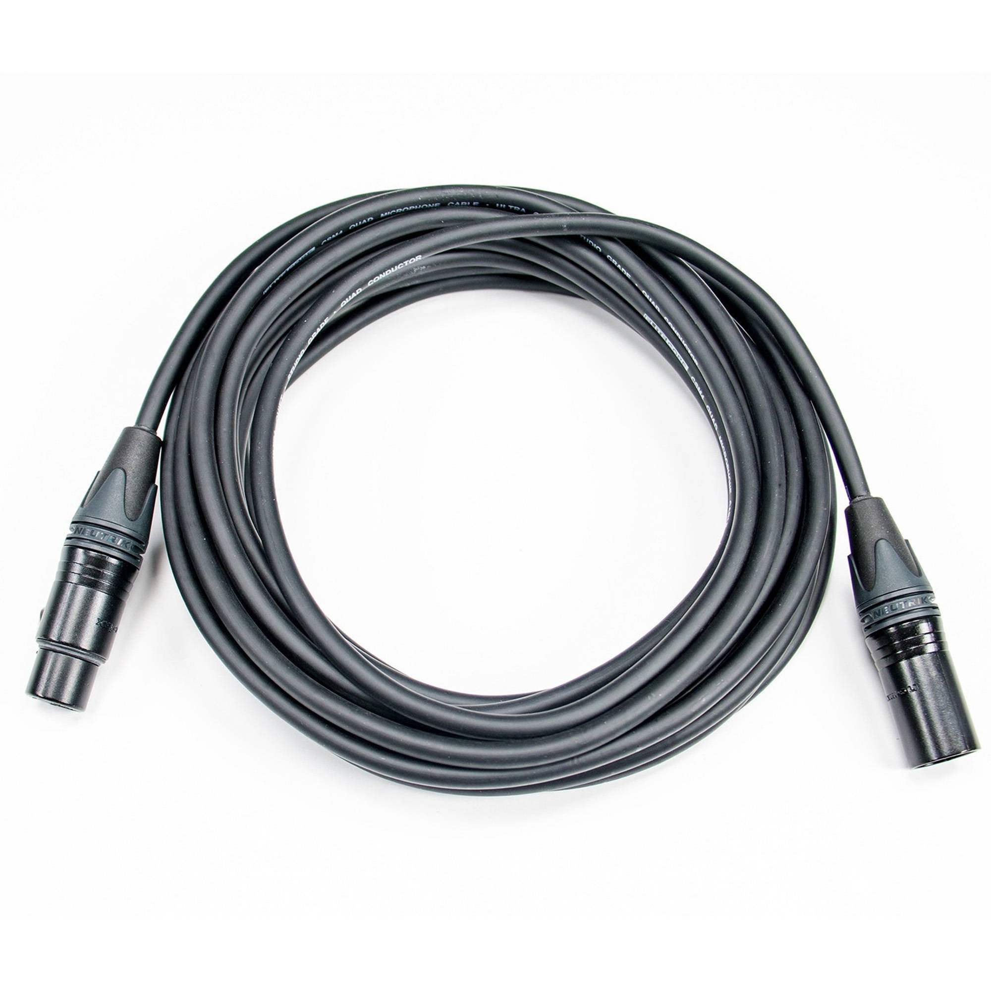 Elite Core Premium Studio-Grade Microphone Cable Braided Shield, Quad ...