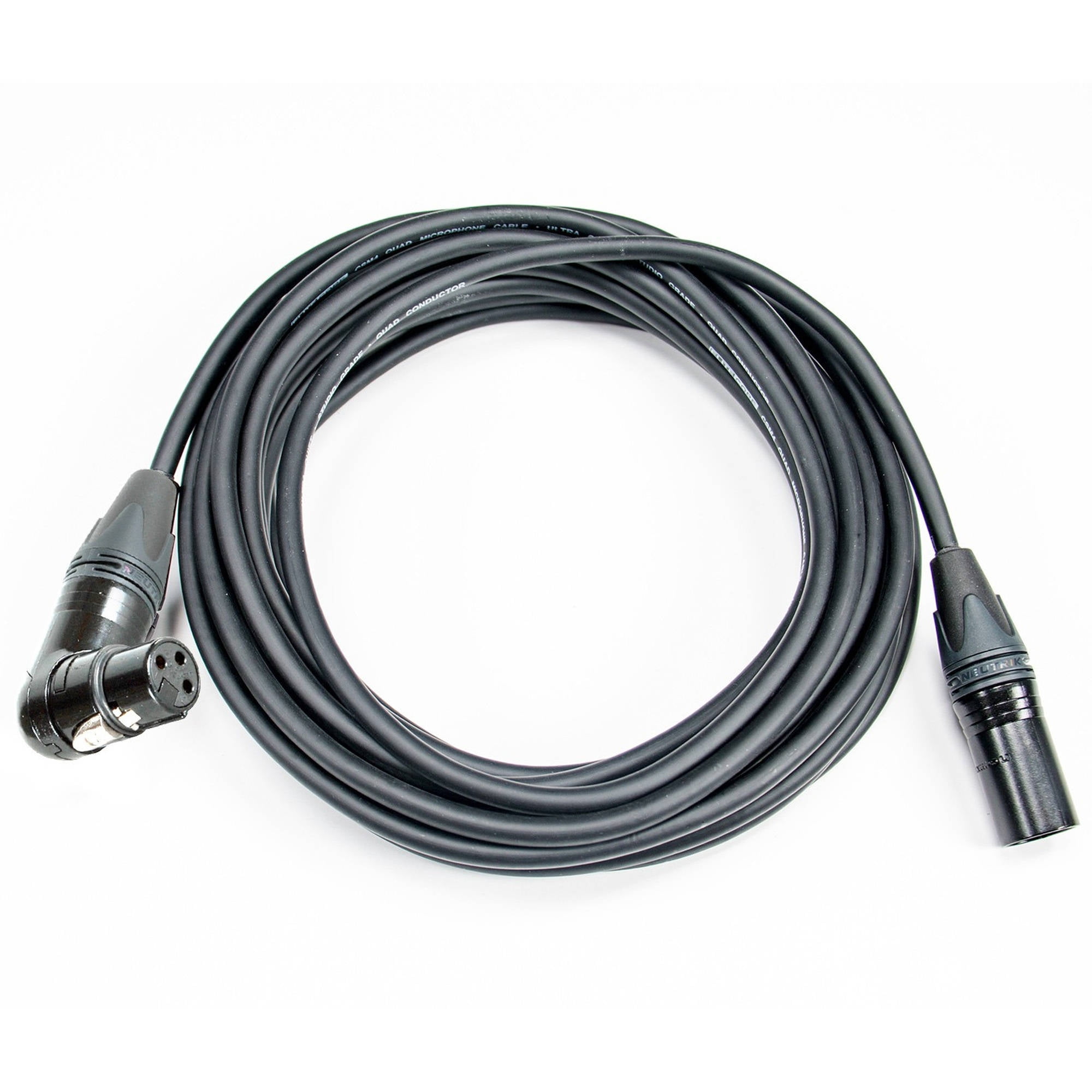 Elite Core Premium Studio-Grade Microphone Cable Braided Shield, Quad ...