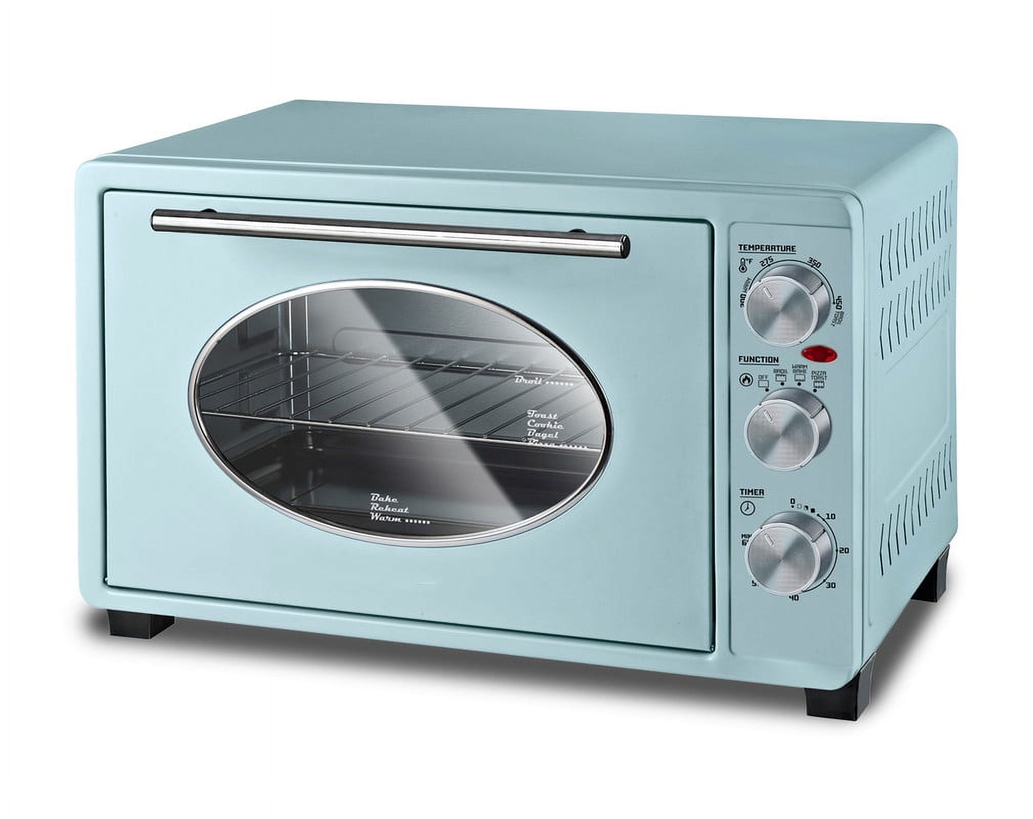 Elite Cuisine 33L Vintage Diner Countertop Toaster Oven - Walmart.com