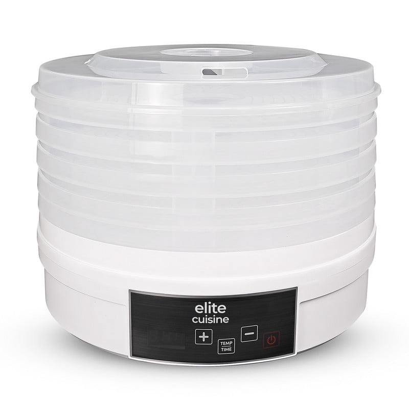Elite Cuisine EFD757 Digital Food Dehydrator with 5 Trays - Walmart.com
