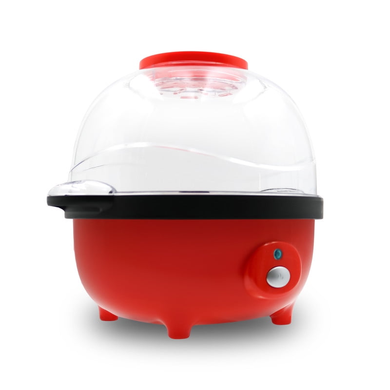 Elite Cuisine Electric 3 Qt. Non-Stick Popcorn Popper with Motorized ...