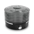 Elite Cuisine Food Dehydrator with Adjustable Temperature Dial and 5 ...