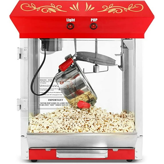 Elite Deluxe EPM-450 4-Ounce Tabletop Popcorn Maker - Walmart.com