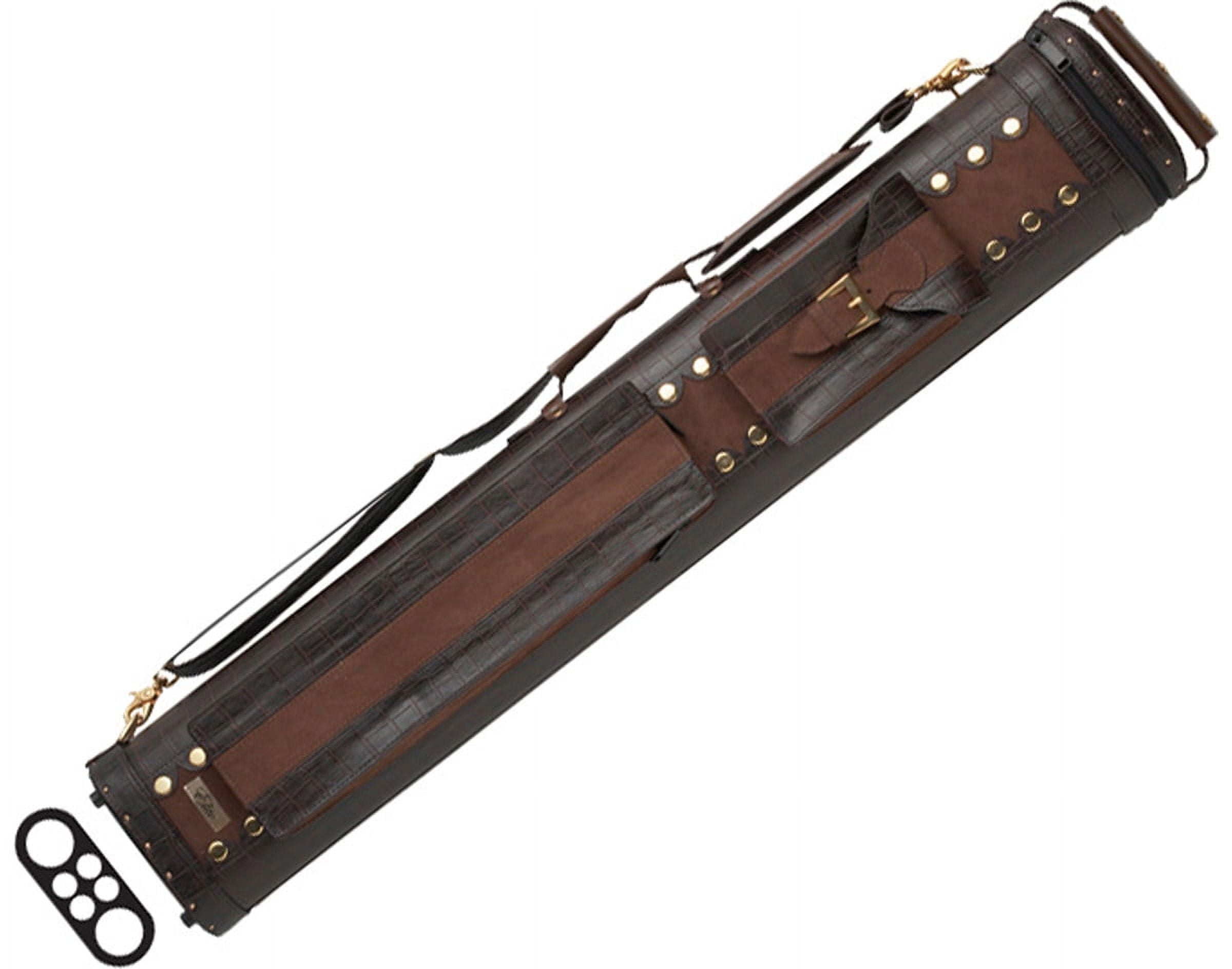 Elite ECC24 Brown Pool Cue Case Billiard Stick Bag Billiards Cues ...