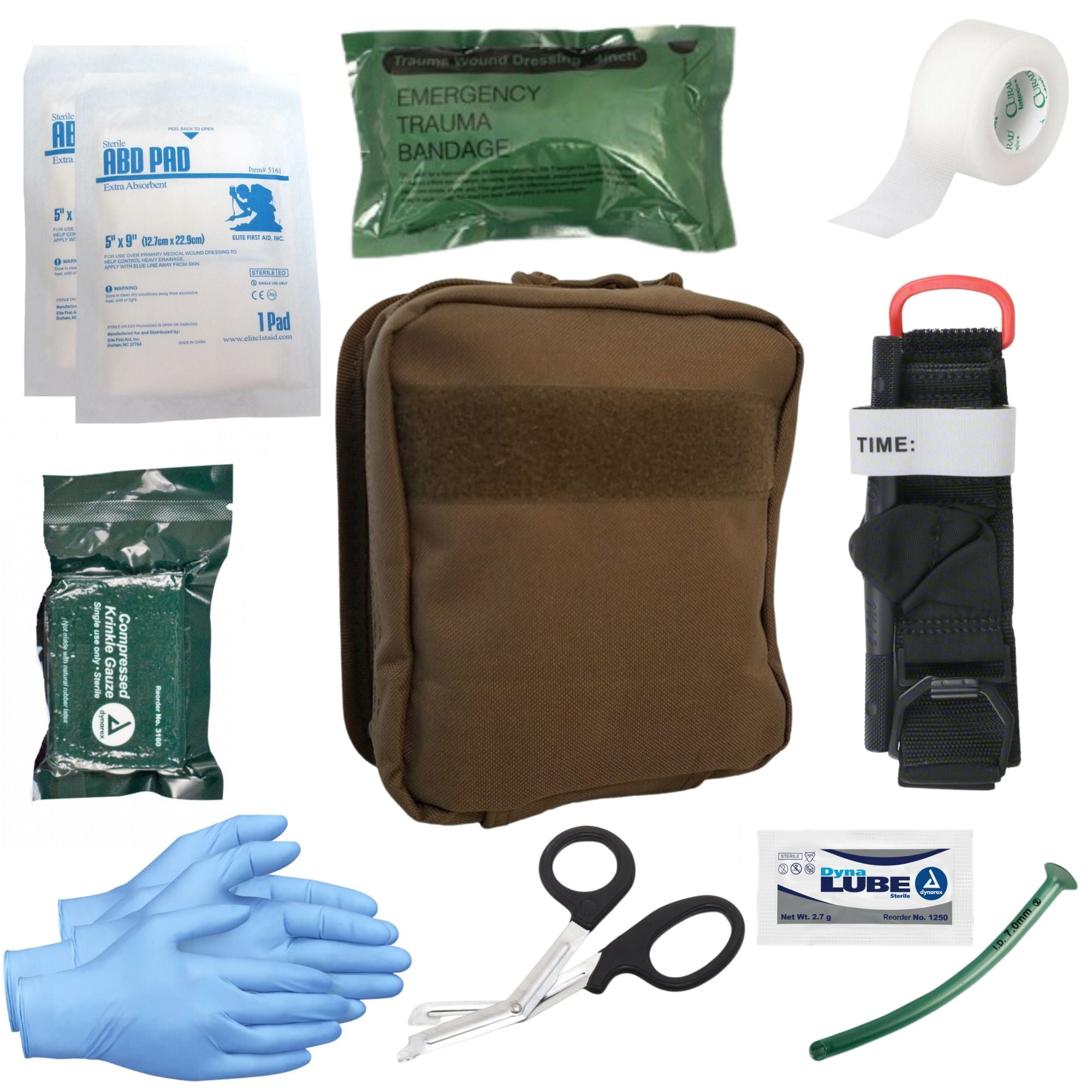 Elite First Aid Enhanced IFAK - Advanced Drop Leg First Aid Kit ...